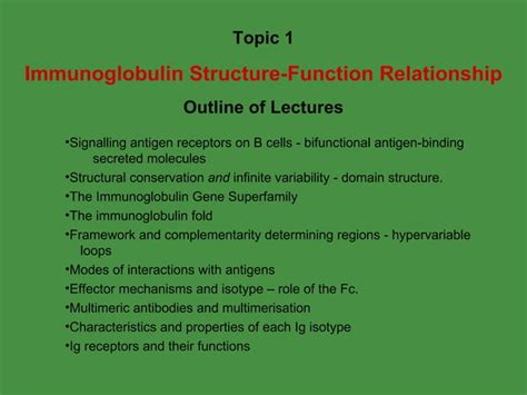 Antibody Structure And Function Ppt