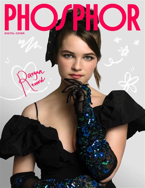 Raegan Revord On Writing Her Next Chapter Phosphor Magazine