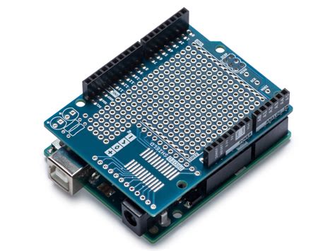 Arduino Proto Shield Rev3 Uno Size Kiwi Electronics
