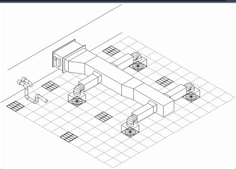 Ceiling Air Duct In Autocad Cad Download 56 51 Kb Bibliocad