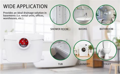 600w Macerator Pump Sewerage Macerator Pump For Basement System