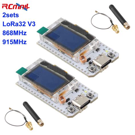 For Meshtastic Lora32 V3 868mhz 915mhz Development Board Sx1262 0 96