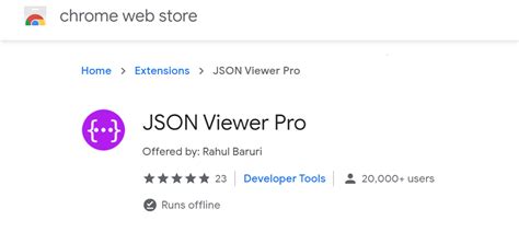 View Json Data As A Tree Structure Chrome Extension Smartcodehelper
