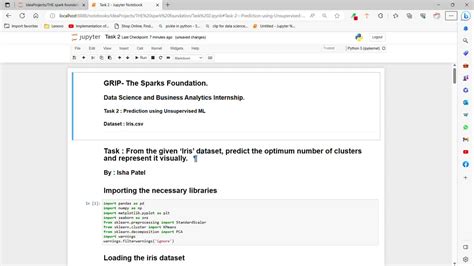 Isha Patel On Linkedin Task Gripjune23 Datascience Intern Python