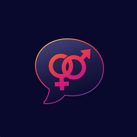 Sex Education Vector Icon Talk About Sex Chat 13333987 Vector Art At