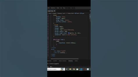 html css web site loader 📄📃 viral ytshorts html css shortsfeed shortvideo youtube