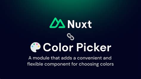 Nuxt Color Picker · Nuxt Modules