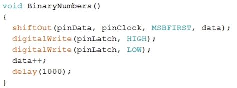 Whitelist 9 Arduino Shift Register