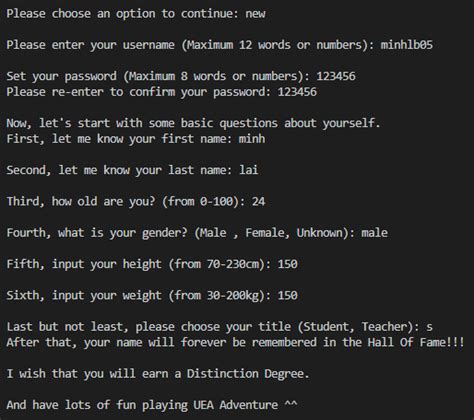 GitHub Binhminh Application Programming MUD Game