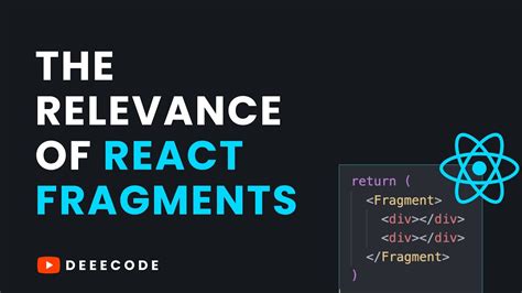 What Are React Fragments Why Use Them Youtube