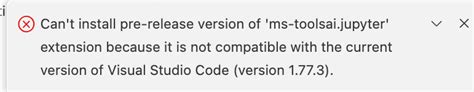 Profile Tries To Install A Pre Release Version Of An Extension In Vs