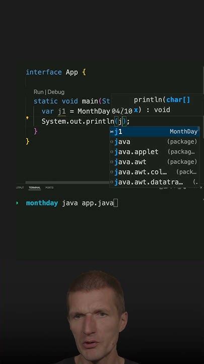 A Localdate Without The Year Java Shorts Coding Airhacks Youtube