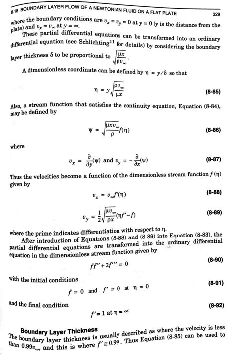 Solved CHAPTER FLUID MECHANICS BOUNDARY LAYER Chegg Com