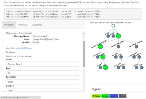 Angularjs How To Preserve State Of Hidden Views Stack Overflow