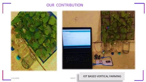 Iot Based Vertical Farming Pptx