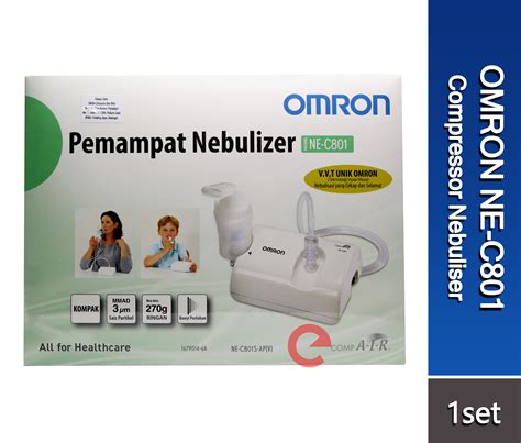 Omron Compressor Nebulizer Comp A I R Model Ne C801 With Omron V V T Virtual Valve