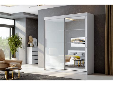 Шкаф купе ШКП 3 2 м Белый текстурный купить в Ухте Мебель на дом 11