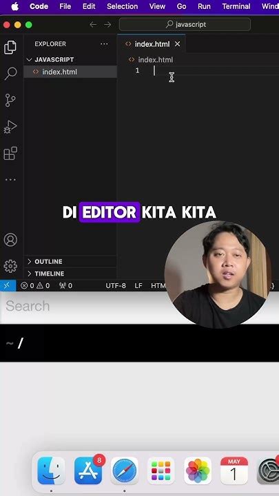 Belajar Html Untuk Pemula Part 1 Code Belajarhtml Tipsngoding