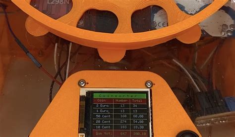 Sort Up To 280 Coins Per Minute With This 3d Printed Machine Arduino Blog