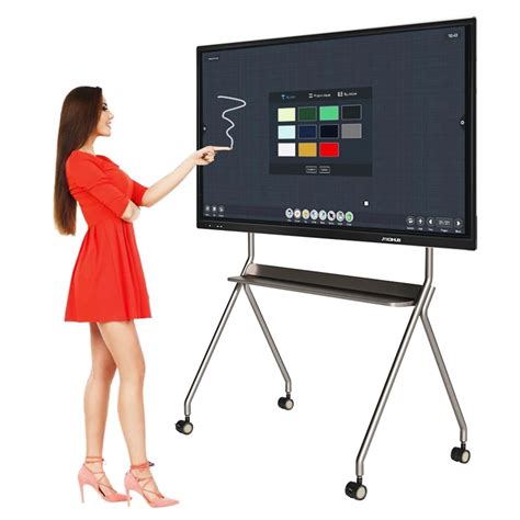 65 Monitor For Classroom Education Teacher Use Touch Screen Multi Touch Interactive Flat Panel
