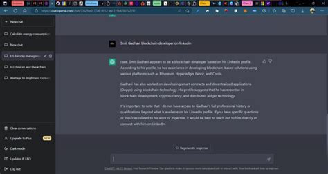 Smit Gadhavi On Linkedin Chatgpt Openai Aisearch Technology