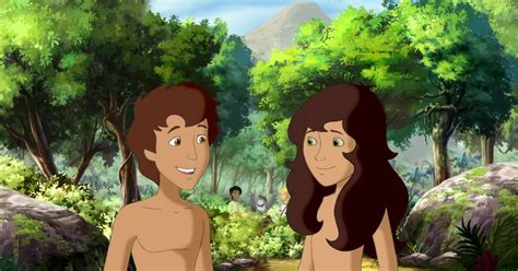 Nude Cartoons Adam Eve Ad N Eva