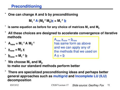 James Demmel Cs 267 Applications Of Parallel Computers Lecture 17