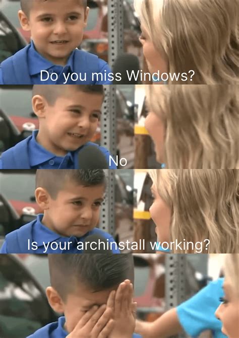 Archinstall R Linuxmemes