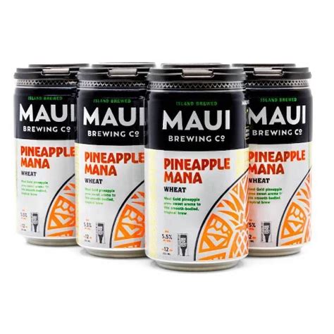 Maui Pineapple Mana Wheat Beer 6pk12 Fl Oz Cans Target