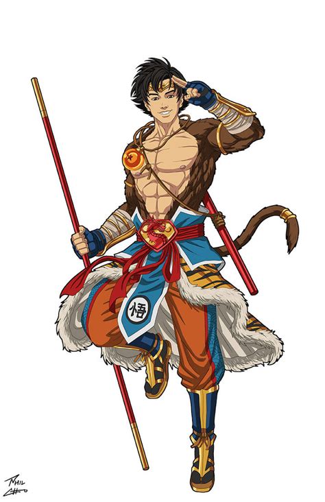 Sun Wukong Dbu By Phil Cho On Deviantart
