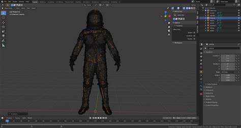Need Help Rigging My Model Properly And The Helmet Wont Rig Thanks Animation And Rigging