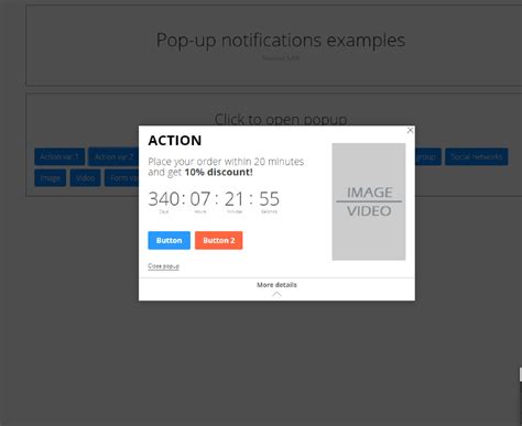 Plugin Pop Up Notifications PRO For Shop Script