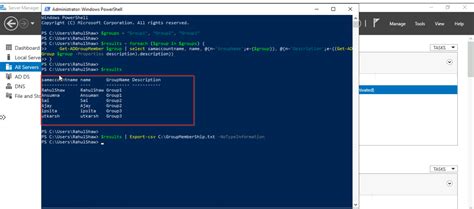Active Directory Nested For Each In Powershell To Pull Out Ad Group Membership For Ad Group