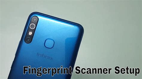 Infinix Hot Fingerprint Scanner App Lock Setup Working Youtube