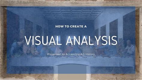 how to do a visual analysis art explora academy