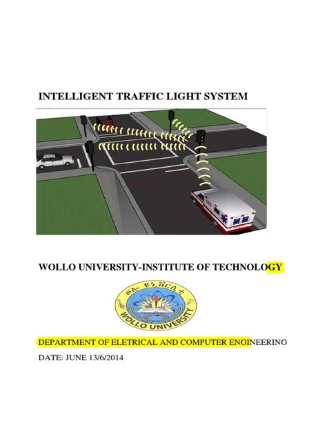 Intelligent Traffic Light System For Emergency Vehicle Pdf Traffic