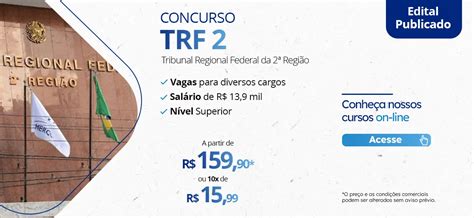Concurso Trf 2 2024 Provas Neste Domingo Dia 07 Salários A 139 Mil