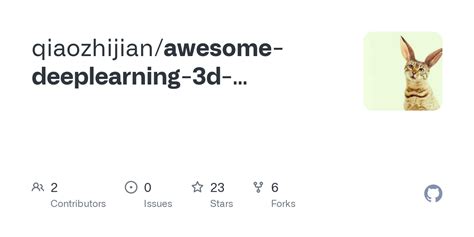 github qiaozhijian awesome deeplearning 3d registration