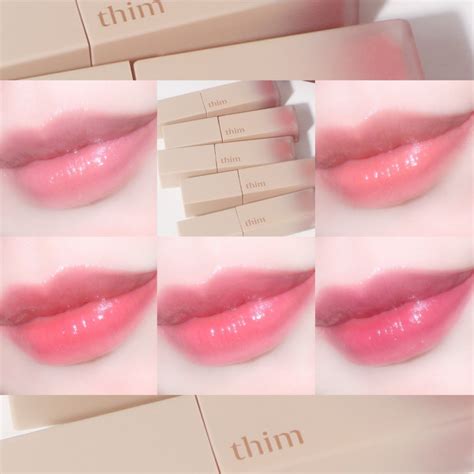 미지근톤 글로우 틴트 추천 띰thim 새틴 립 글레이즈 전색상 후기 네이버 블로그