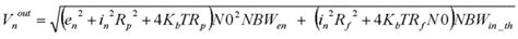 Noise Input Vs Output Referred Noise
