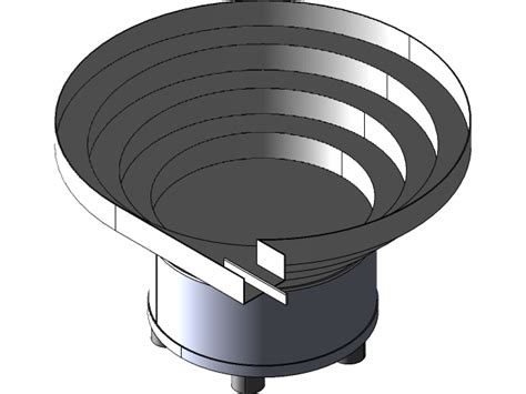 Bowl Feeder 3d Cad Model Library Grabcad 57 Off