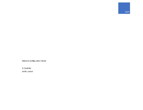 It 200 3 2 Robert Smith Network Configuration Model 80 80 2024 Network Configuration Model 3