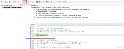 用ccs搭建简单的f28069m工程并控制led闪烁，以及实现注解f28069例程 Csdn博客