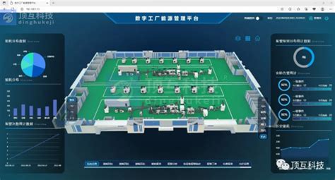 工厂生产车间产线3d可视化，让管理更高效 物联网3d可视化数字孪生大屏3d可视化大屏互动开发服务提供商【webgl、threejs开发