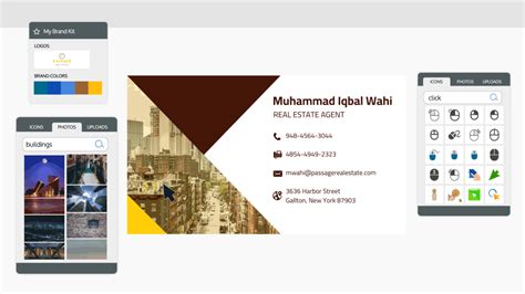 Free Online Business Card Maker Design Custom Business Cards Venngage
