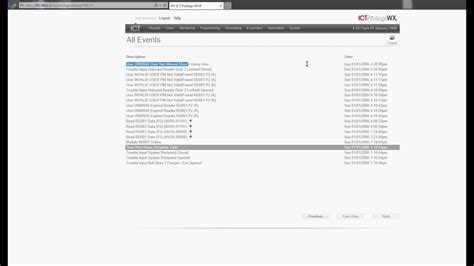 ict protege wx tutorial add user event live and export event youtube
