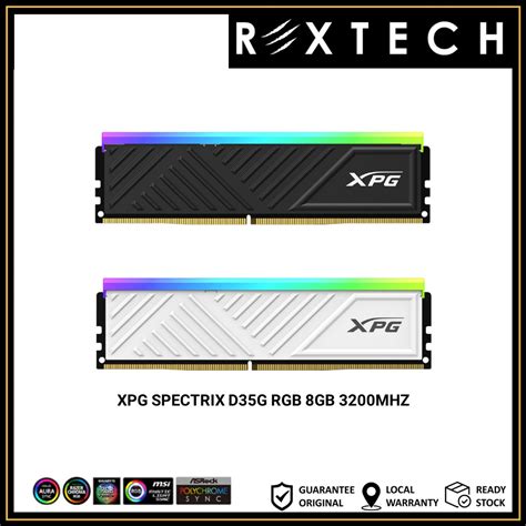 XPG SPECTRIX D G RGB GB DDR MHZ MEMORY RAM Shopee Malaysia