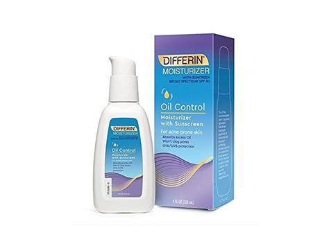 Differin Oil Control Spf 30 Moisturizer 4 Fl Oz Ingredients And Reviews