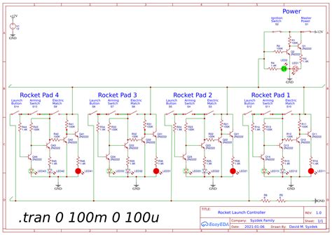 model rocket launch controller platform for creating and sharing
