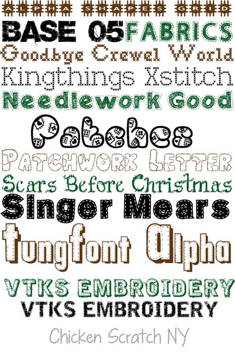 Sewing Thread Font At Anna Tichenor Blog